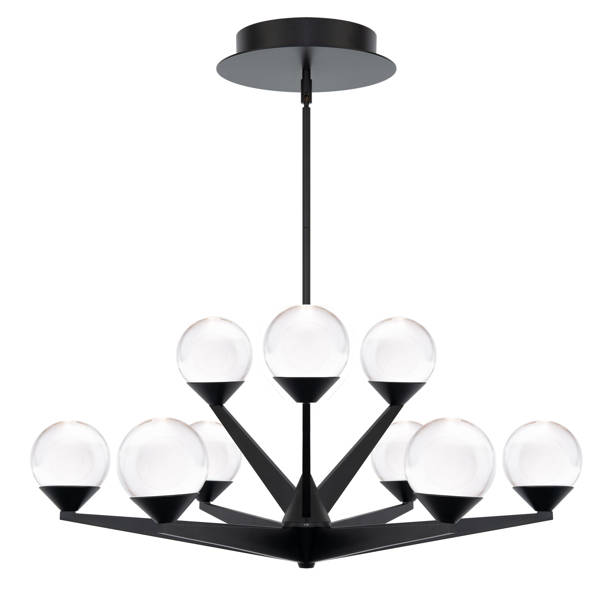 Modern Forms Metropolis 1 - Light Brushed Nickel LED Single Pendant ...