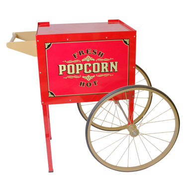 Benchmark USA Tabletop Popcorn Machine, Popcorn Machine Stand / Cart ...