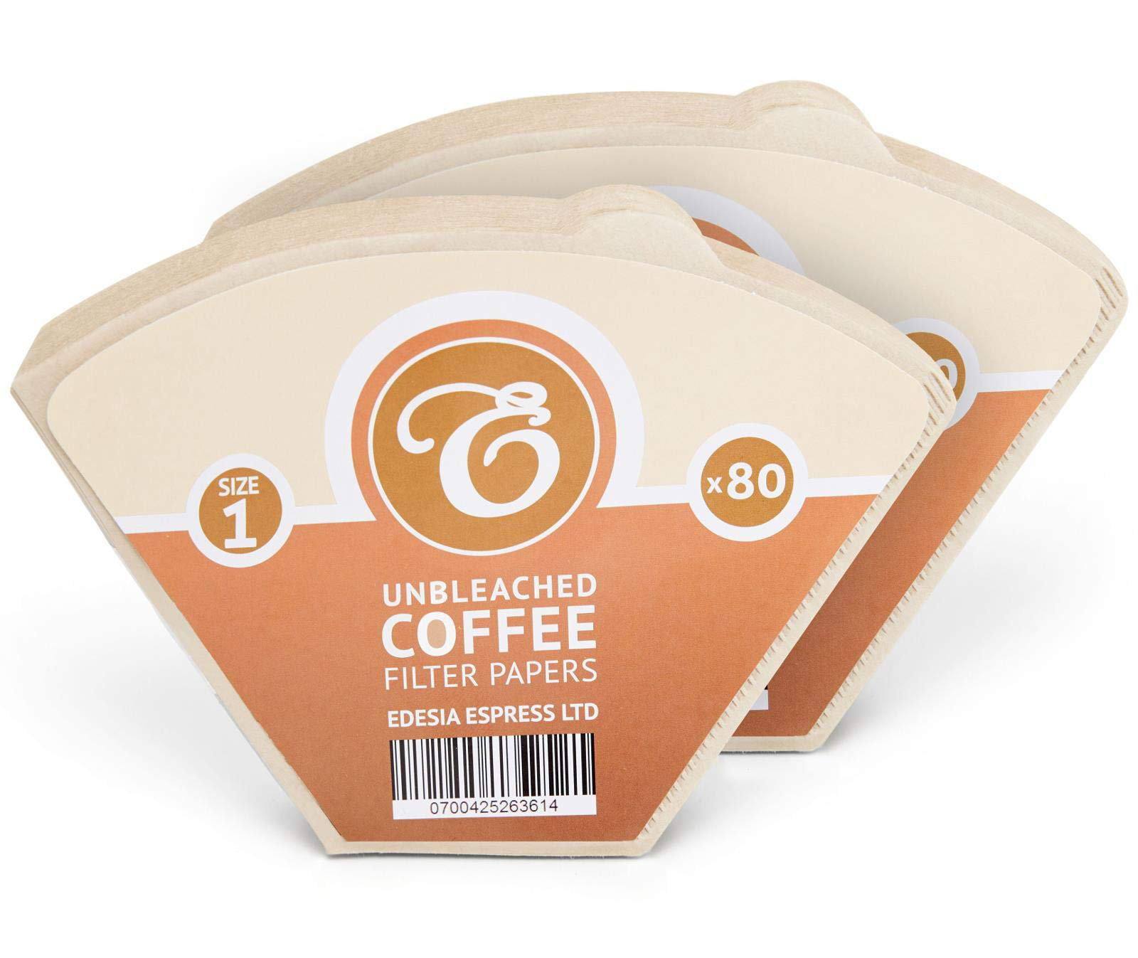 Edesia Espress 160 Size 1 Brown Coffee Filter Paper Cones | Wayfair.co.uk