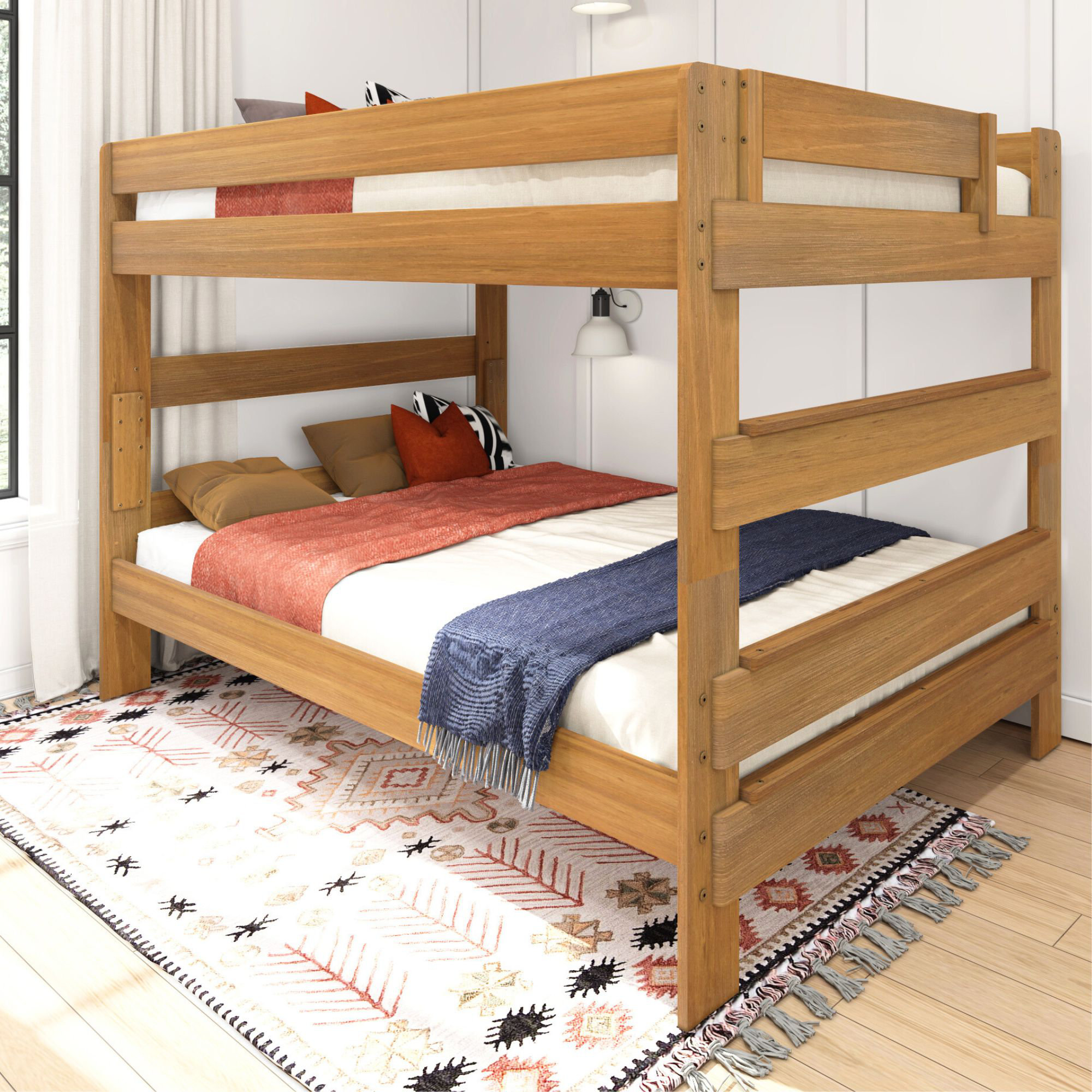 Viv + Rae Decimus Queen Over Queen Bunk Bed & Reviews - Wayfair Canada