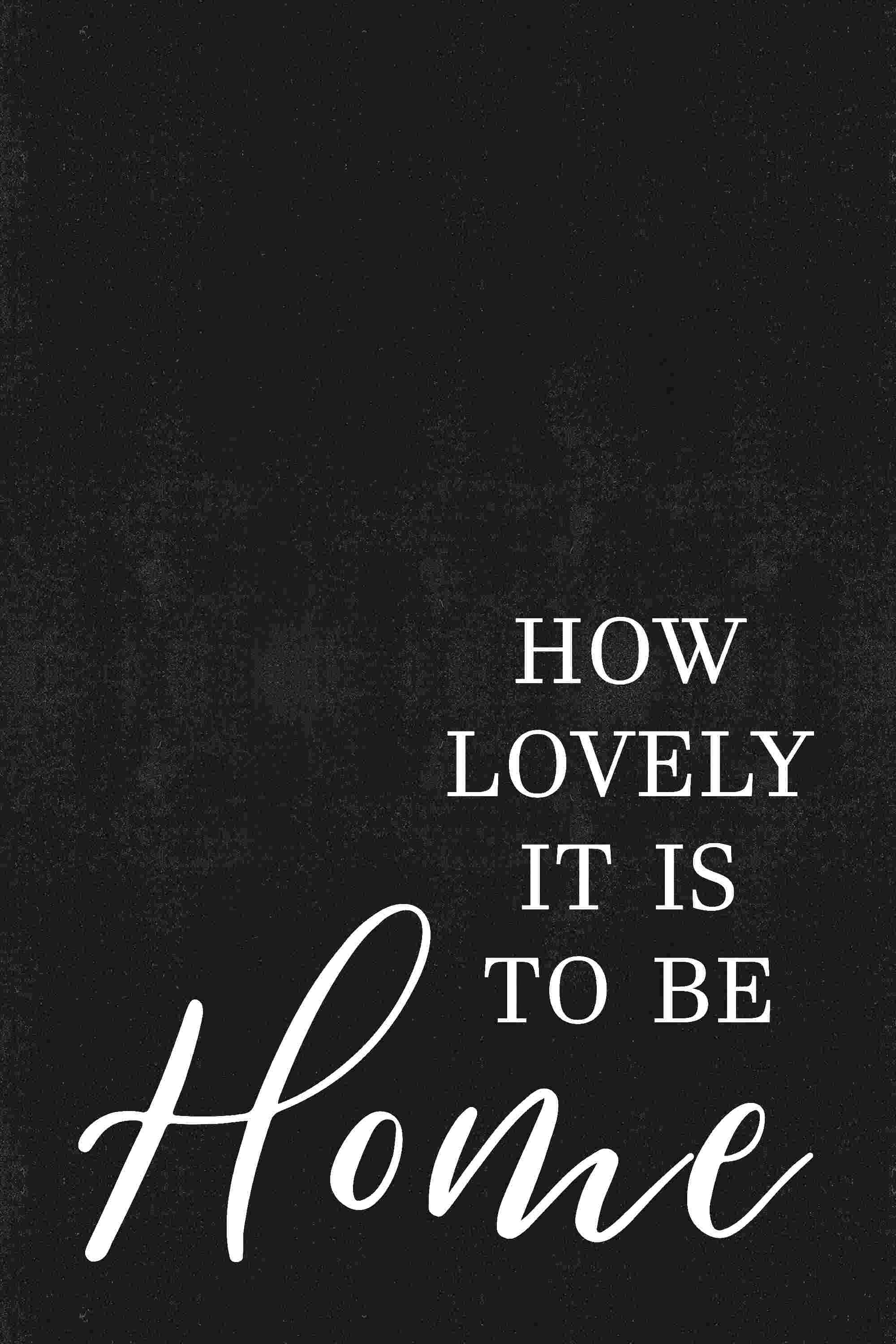 Trinx How Lovely It Is To Be Home | Wayfair