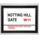 Bright Star Notting Hill Gate Signs - Single Picture Frame Art Prints ...