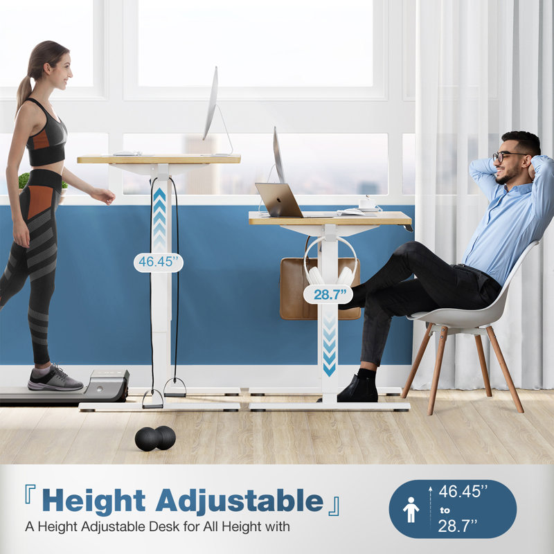 Latitude Run® Jakyb Standing & Height-Adjustable Desks & Reviews | Wayfair
