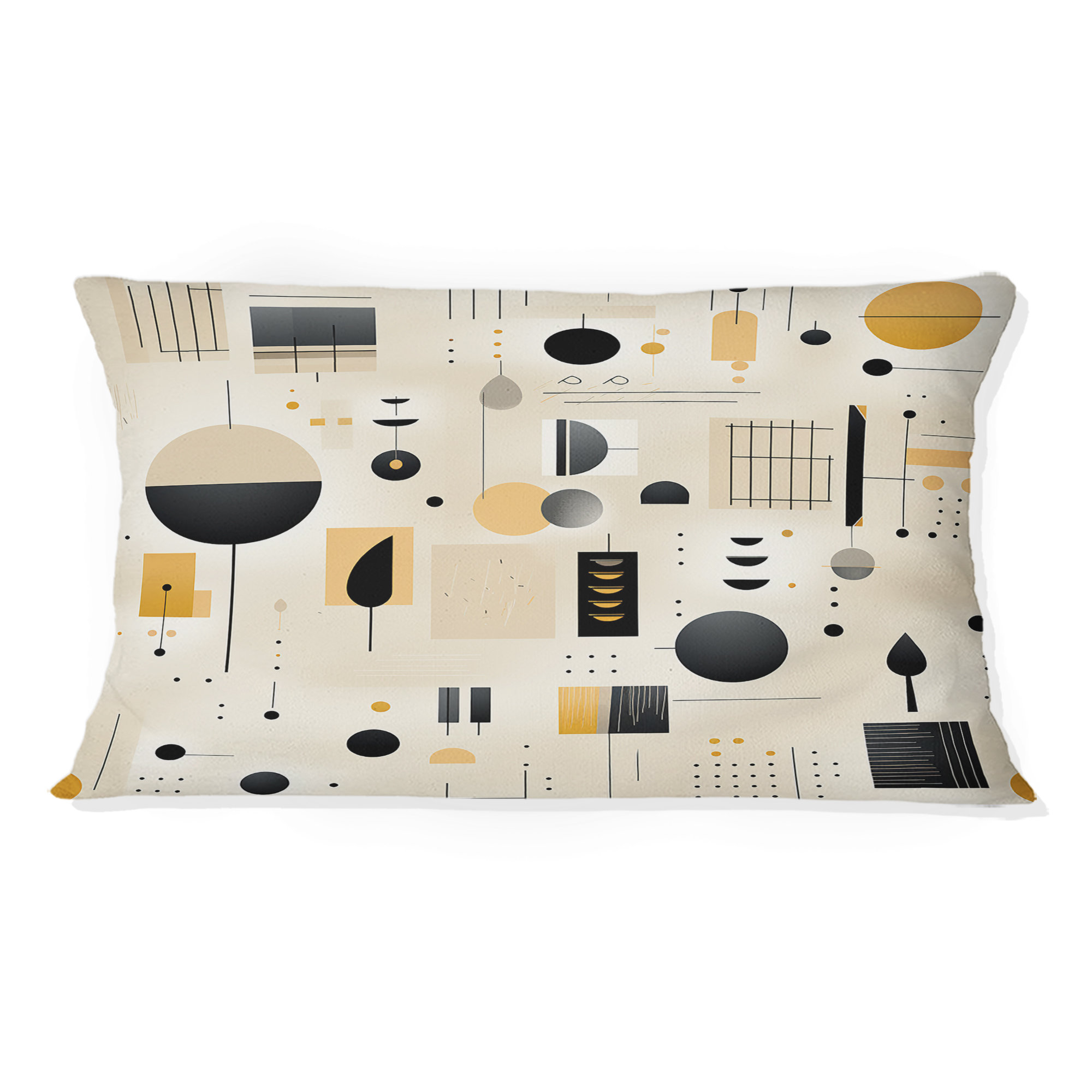 Design Art Monochromatic Zen - Throw PillowAbstract Coral Reef ...