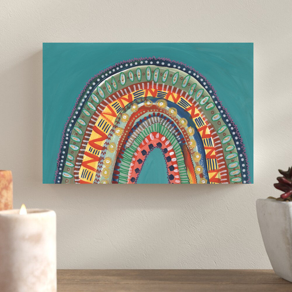 Bungalow Rose Boho Rainbow IV & Reviews | Wayfair