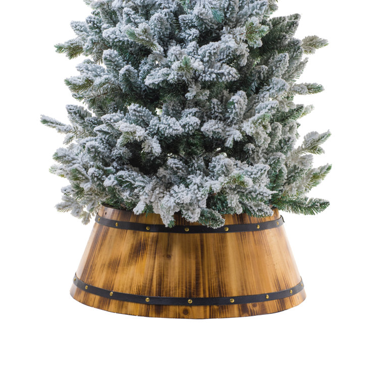 Starlight Collection Wood Tree Collar - Wayfair Canada