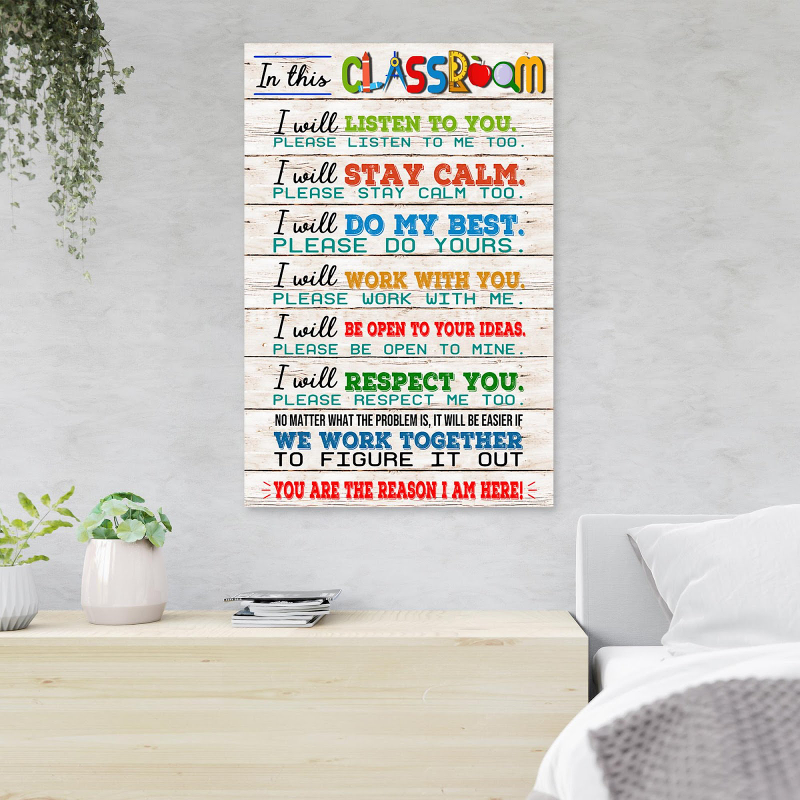 Trinx Classroom Rules - In This Classroom I Will Listen To You Please ...