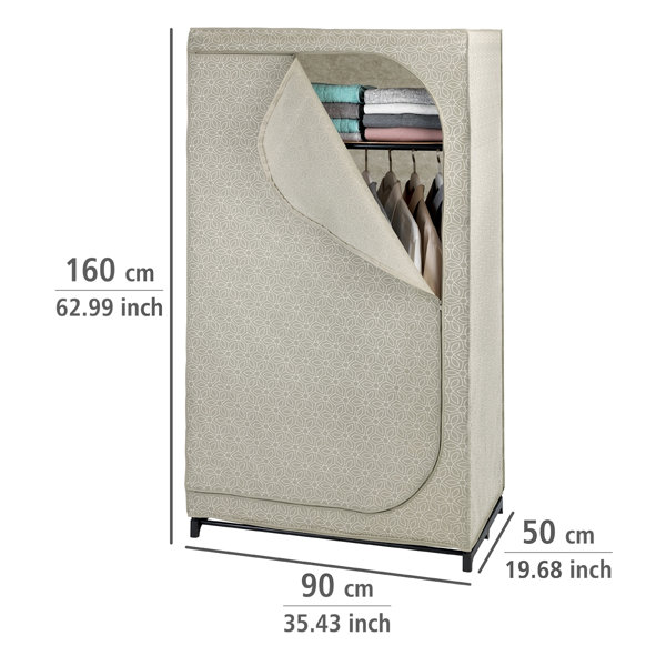 Wenko Merrow 90cm Portable Wardrobe | Wayfair.co.uk