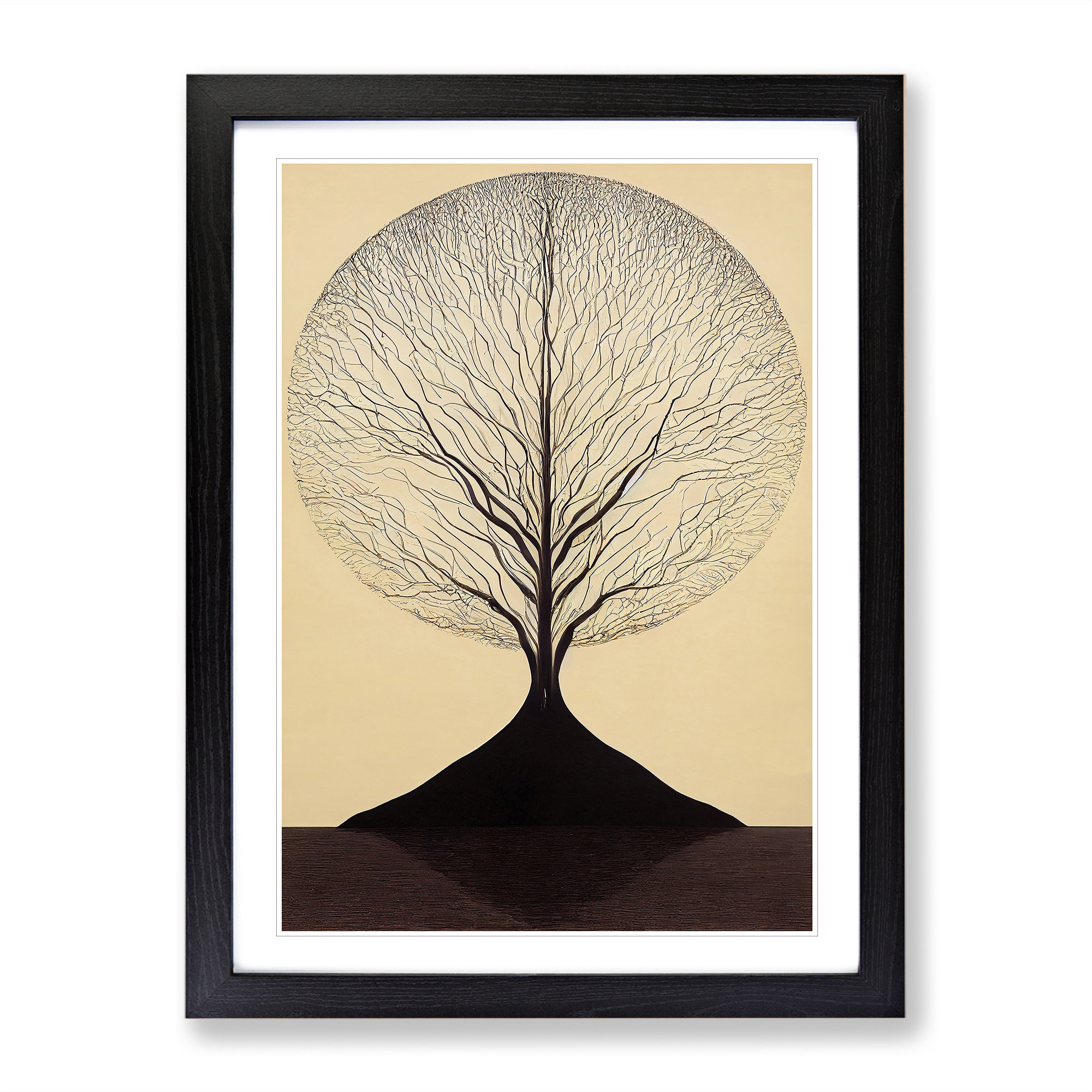 Marlow Home Co. Antique Tree No.4 - Picture Frame Graphic Art | Wayfair.ie