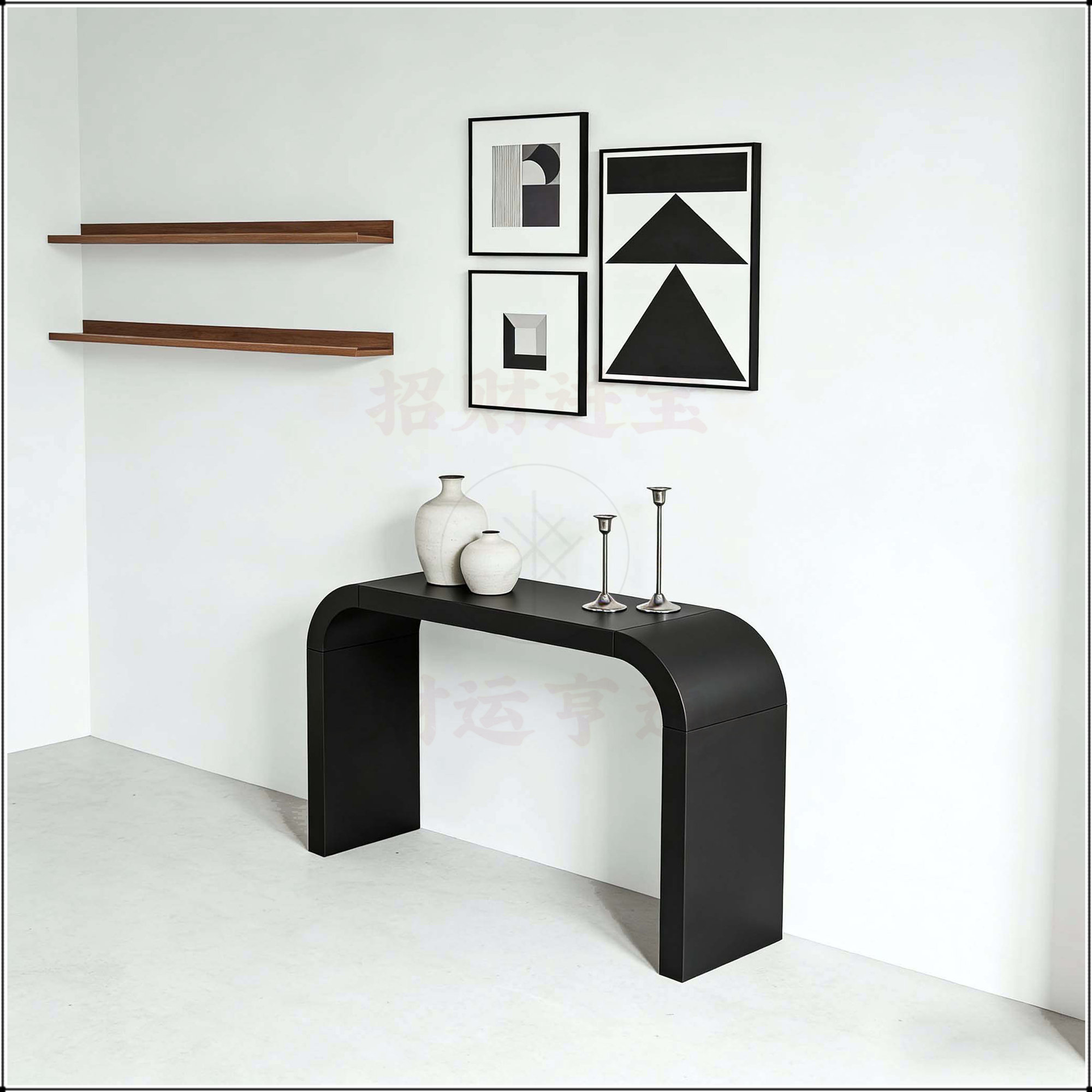 Latitude Run® Modern Minimalist Console Table, Elegant and Versatile Design for Stylish Decor ...