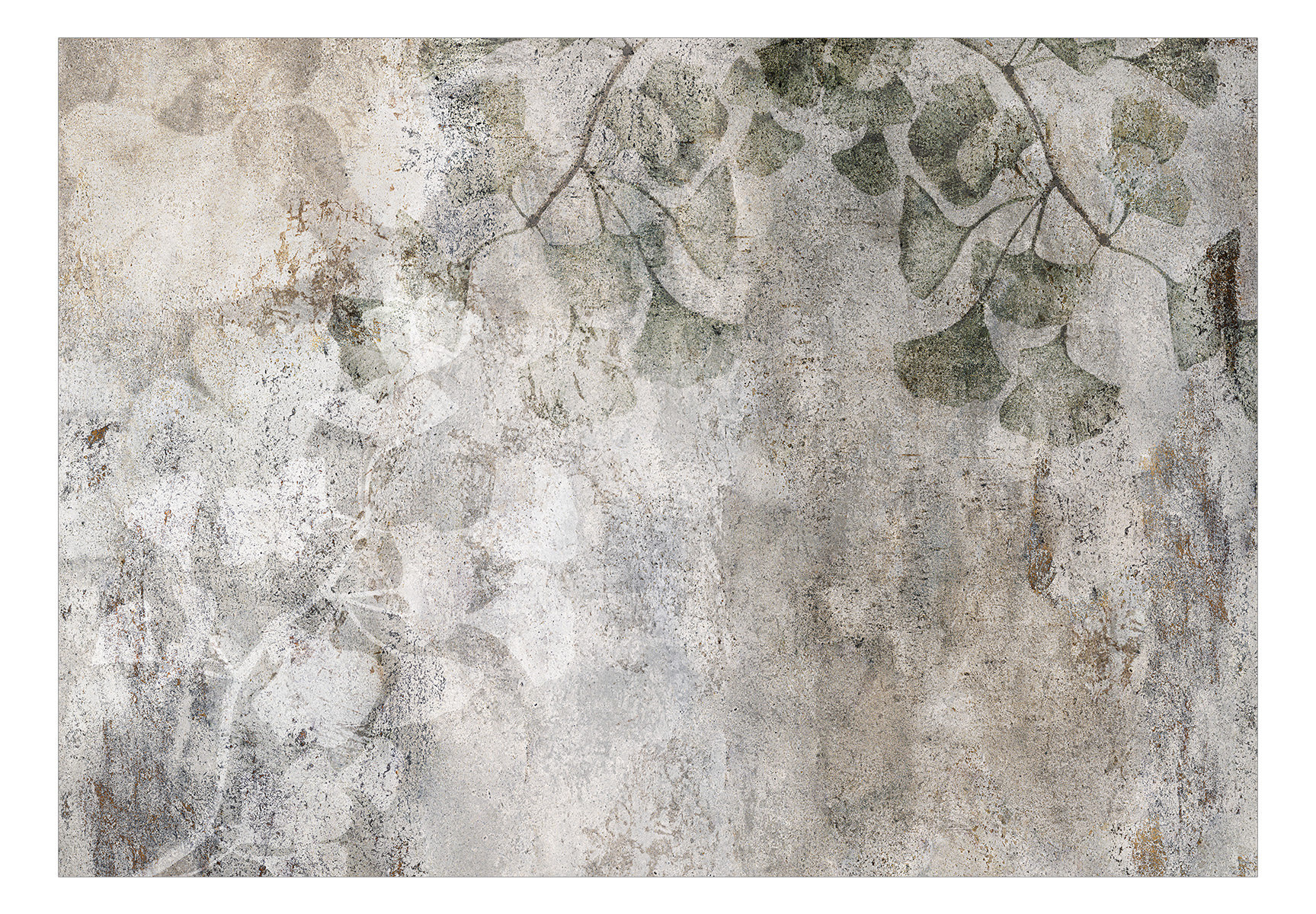 Winston Porter Ramonte Wall Mural Peel & Stick - Jurassic Ginkgo | Wayfair
