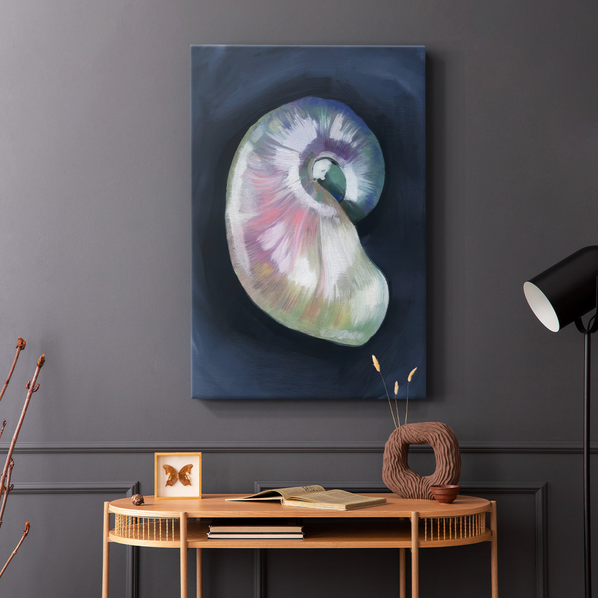 Beachcrest Home™ Lost Shell I -Gallery Wrapped Cavas | Wayfair