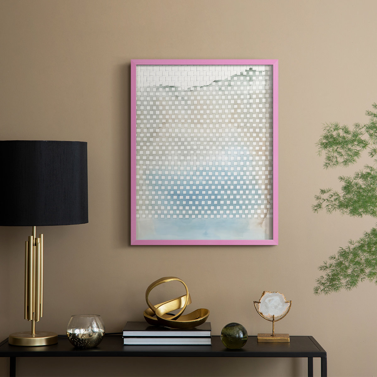 Ivy Bronx Sierra Weave I Framed Print - Solid Wood | Wayfair
