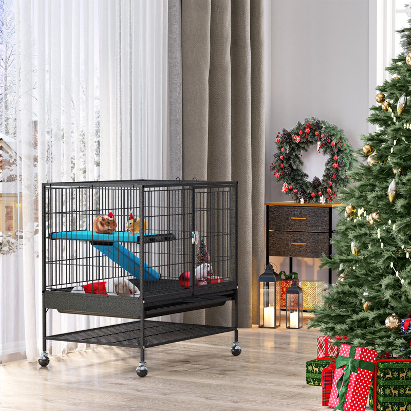 Tucker Murphy Pet™ Crislynn Small Animal Cage with Ramp & Reviews | Wayfair
