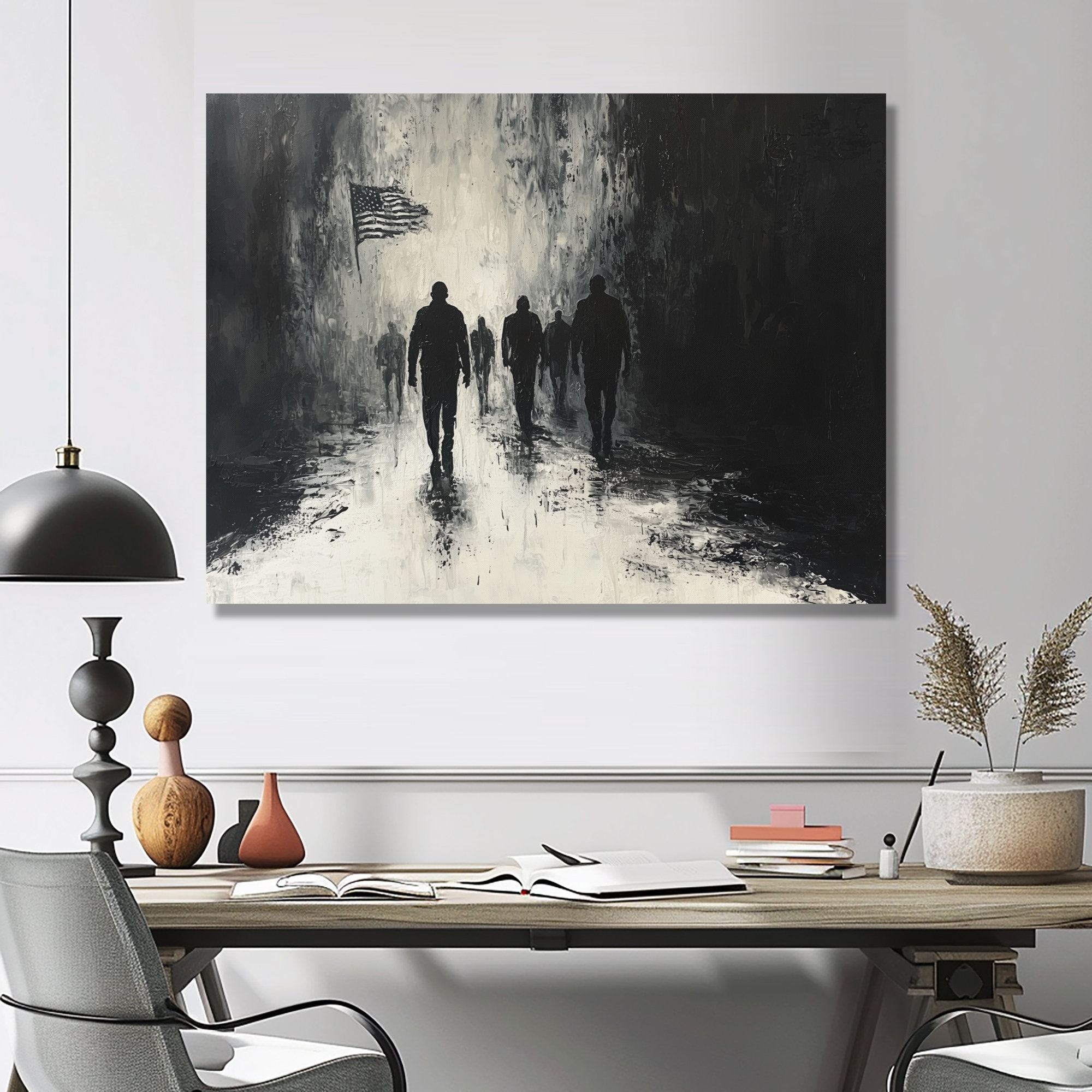 Design Art March For Freedom - Usa Patriotist Wall Art | Wayfair