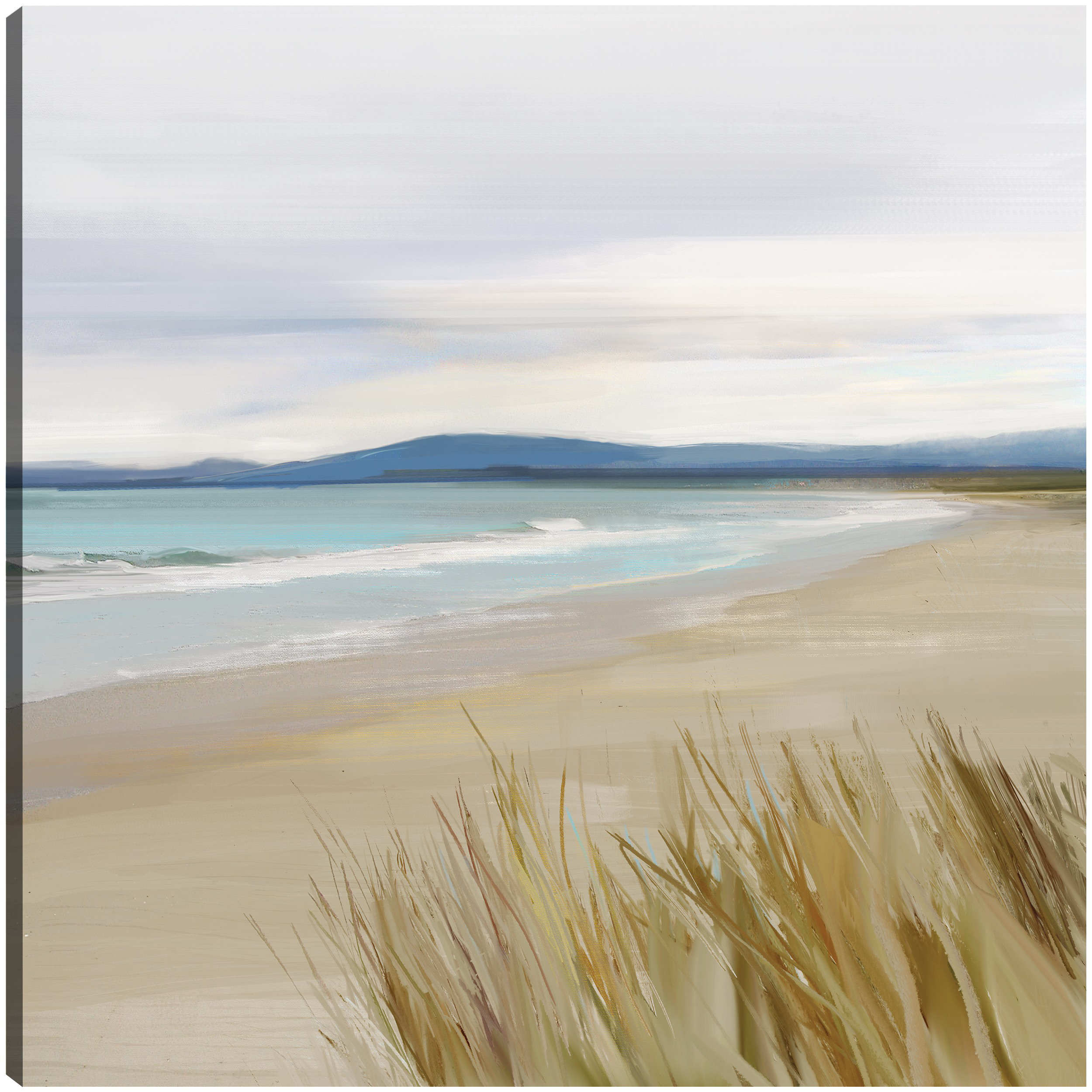 Dovecove Layered Seaside by Studio Arts Canvas Art Print | Wayfair