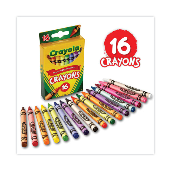 Crayola LLC Classic Colour Pack Crayons (16/Box) - Wayfair Canada