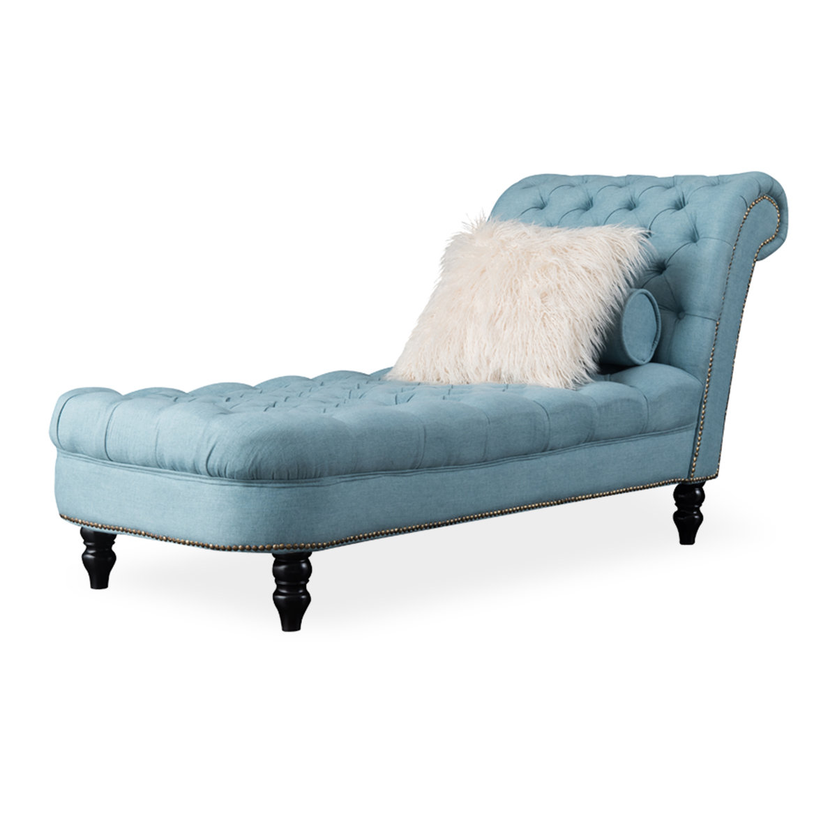 Finesse Furni American-Style Toise Chair, Beauty Couch, Sofa Bed, Small Apartment, Fabric, Lazy ...