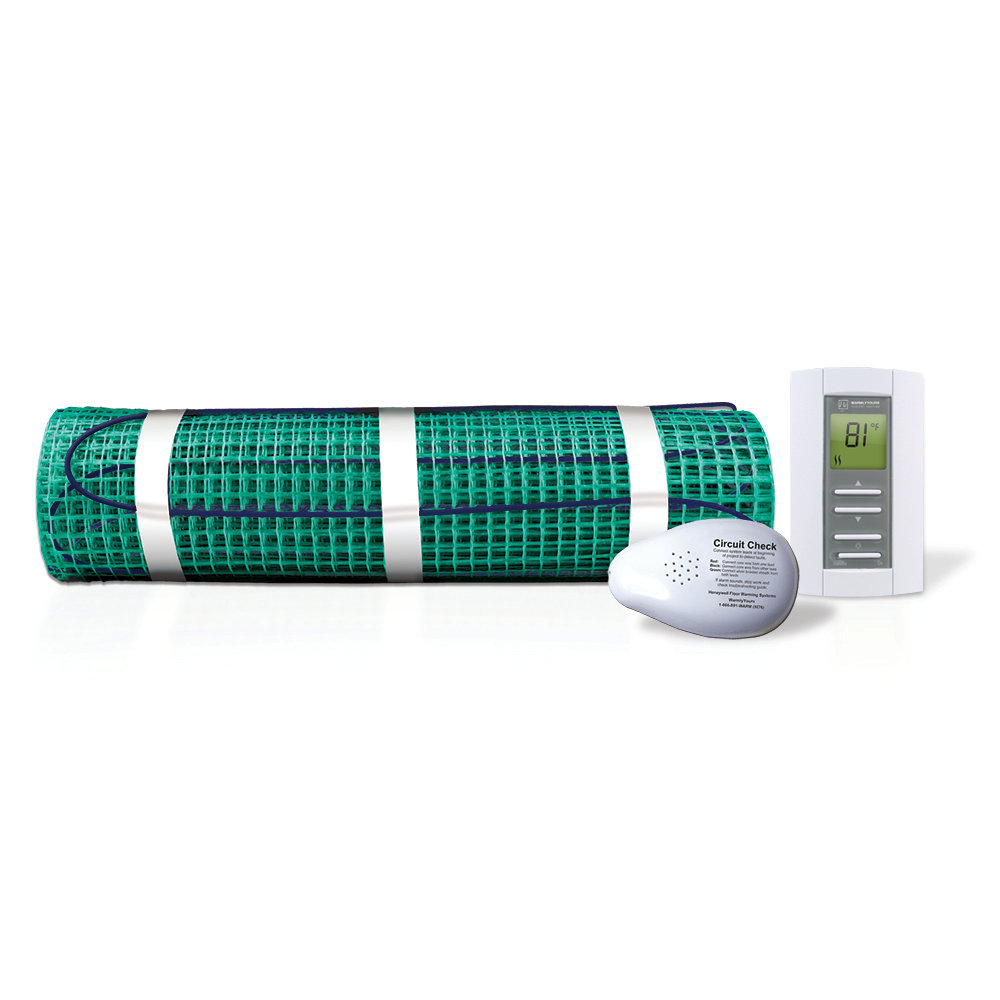 WarmlyYours Floor Heating Kit with Non-Programmable Thermostat | Wayfair