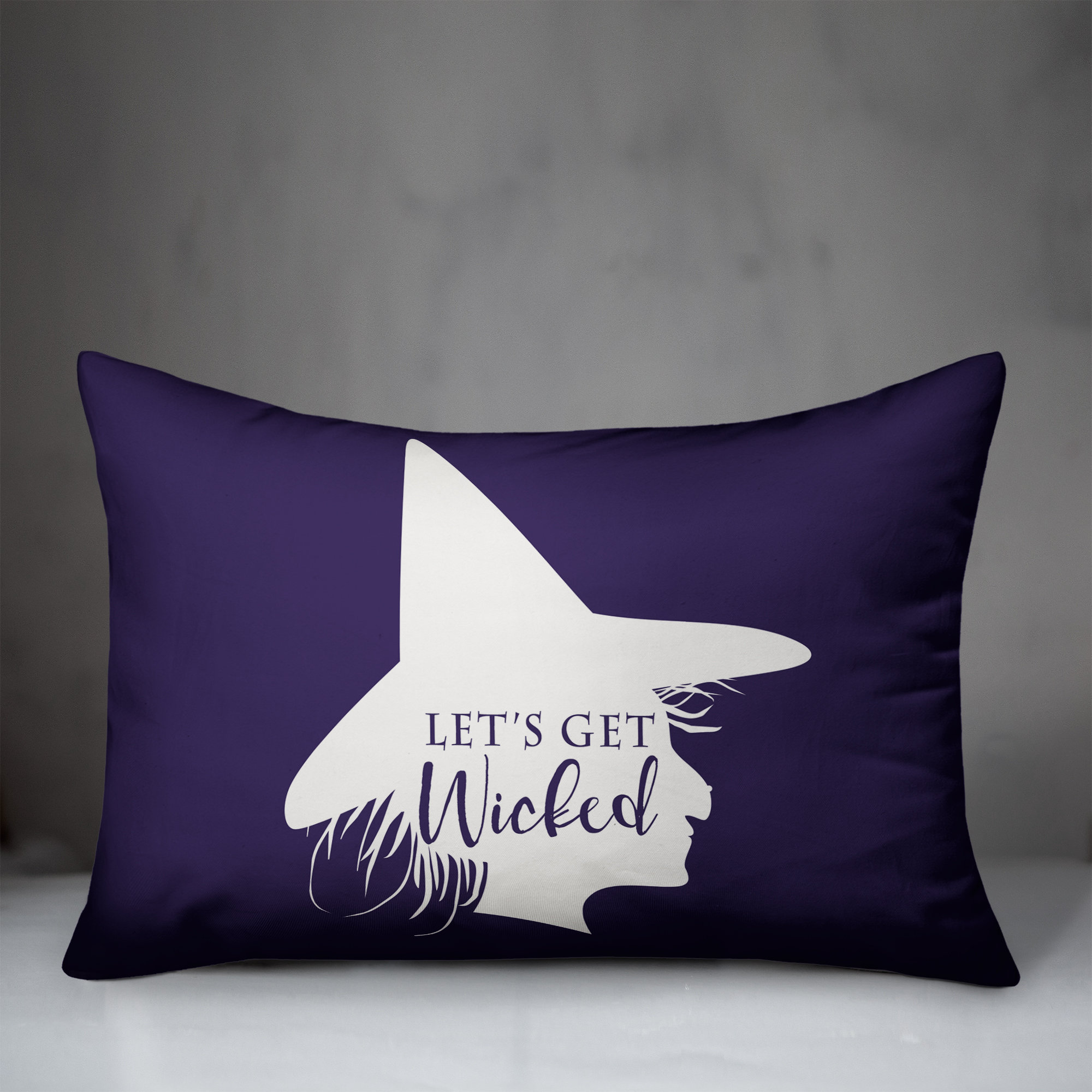 Designs Direct Creative Group Let's Get Wicked Lumbar Pillow | Wayfair