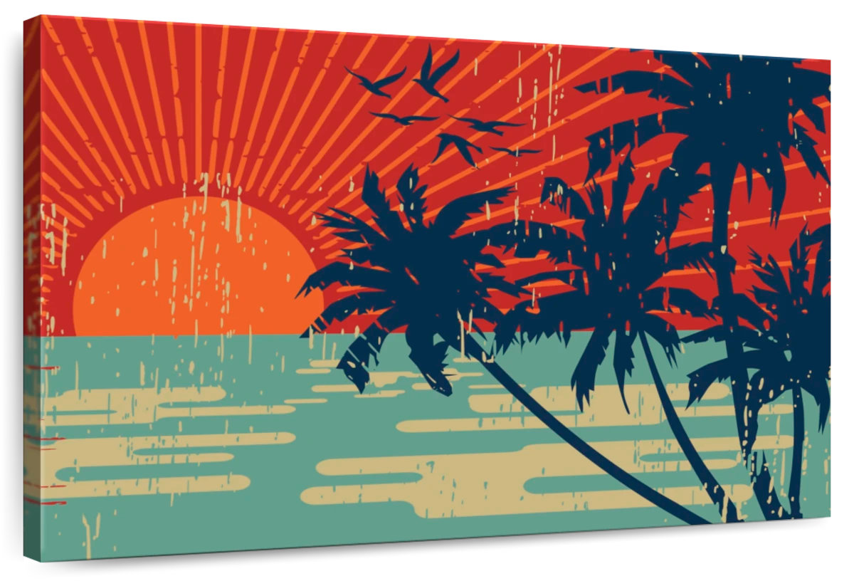 Beachcrest Home™ Gillard Hawaiian Postcard | Wayfair