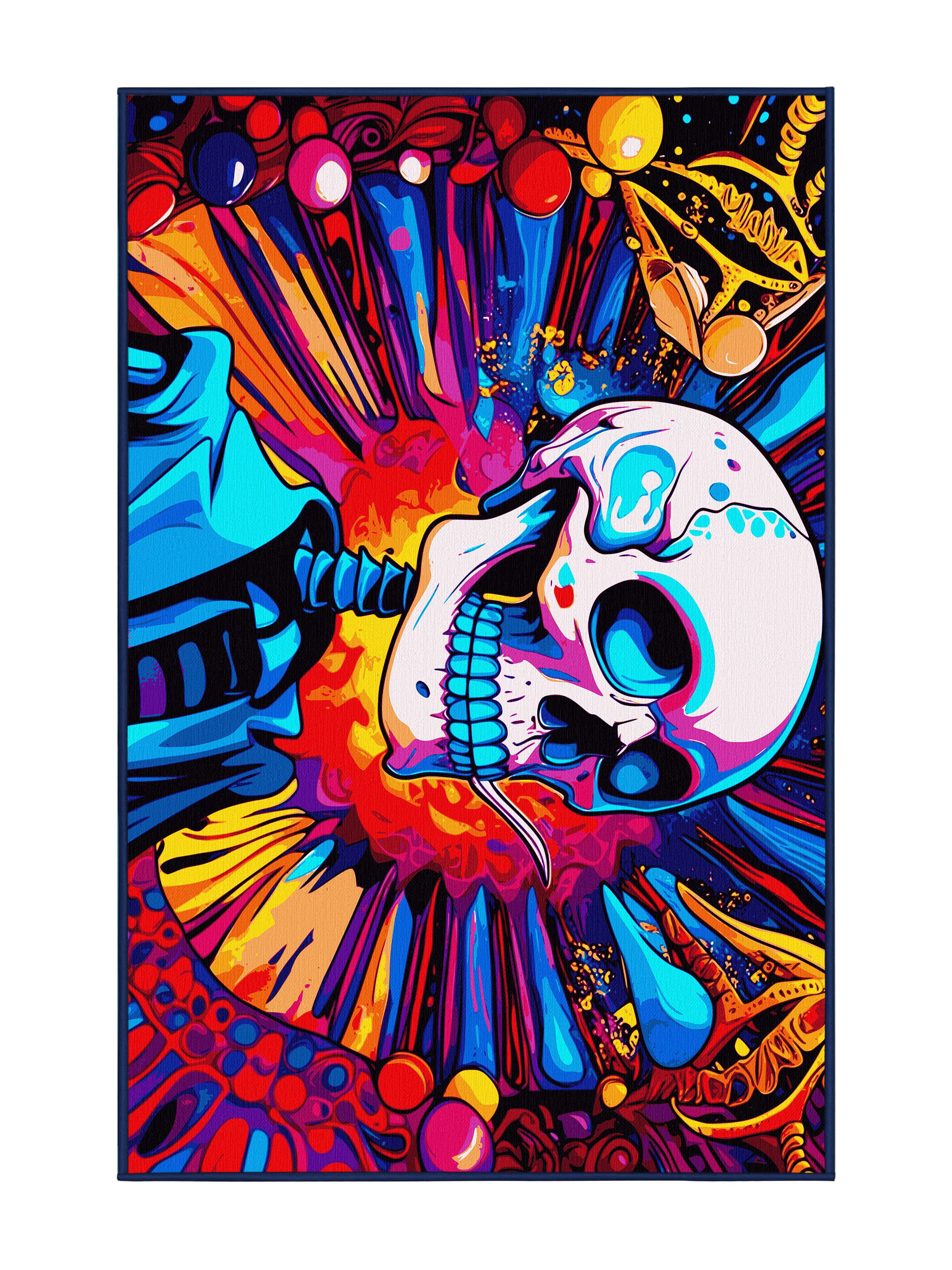 Trinx Color Cyclone Rug | Wayfair