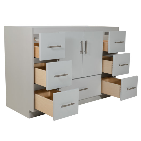 Simplicity by Strasser Simplicity 48" Single Bathroom Vanity Base only ...