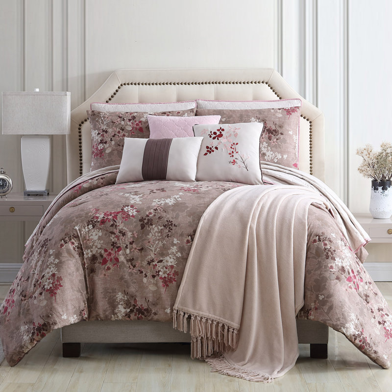 Modern Threads Monet Reversible Comforter Set & Reviews | Wayfair