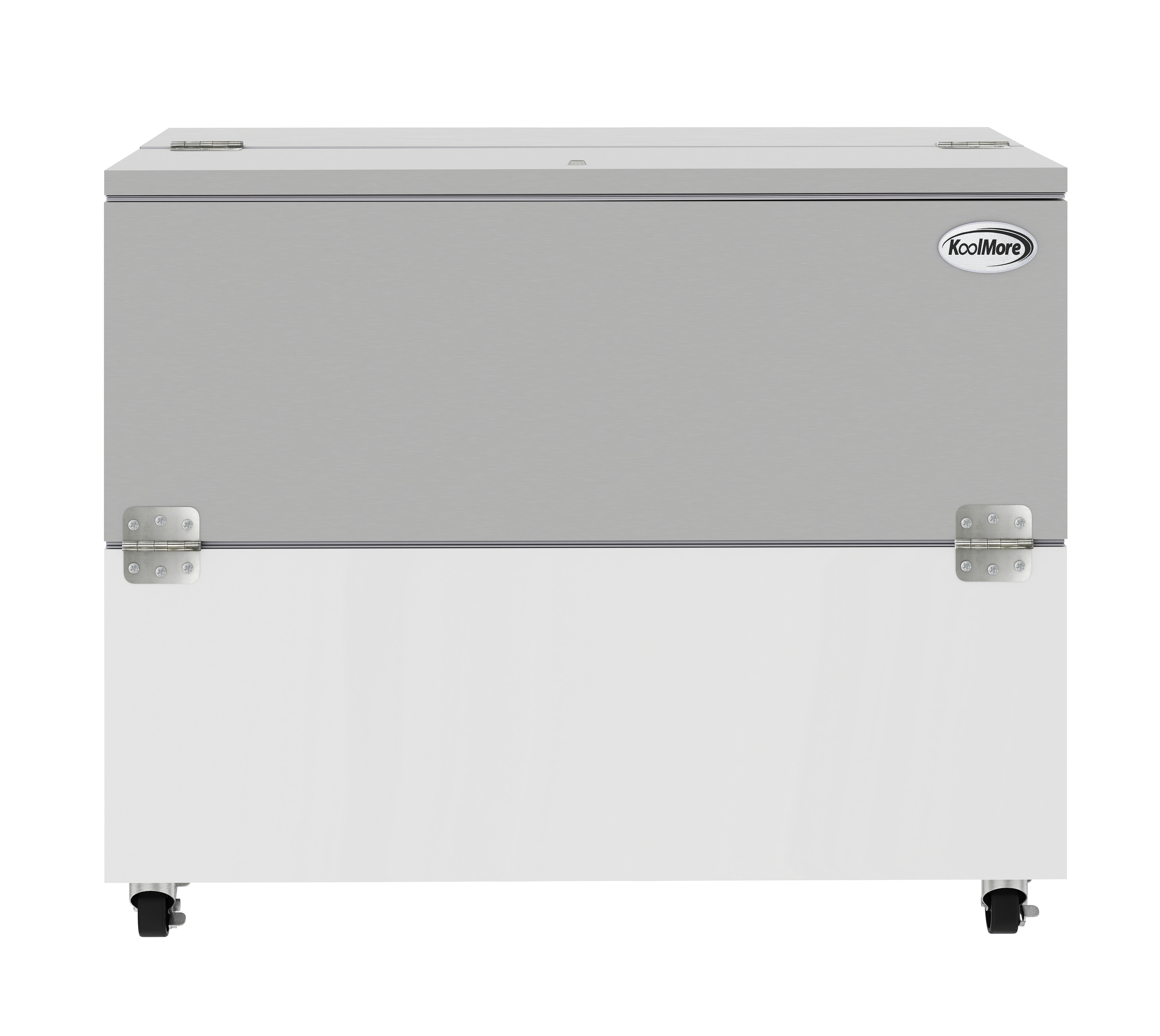 KoolMore 49 in. Commercial Milk Cooler for School and Cafeteria,12 ...