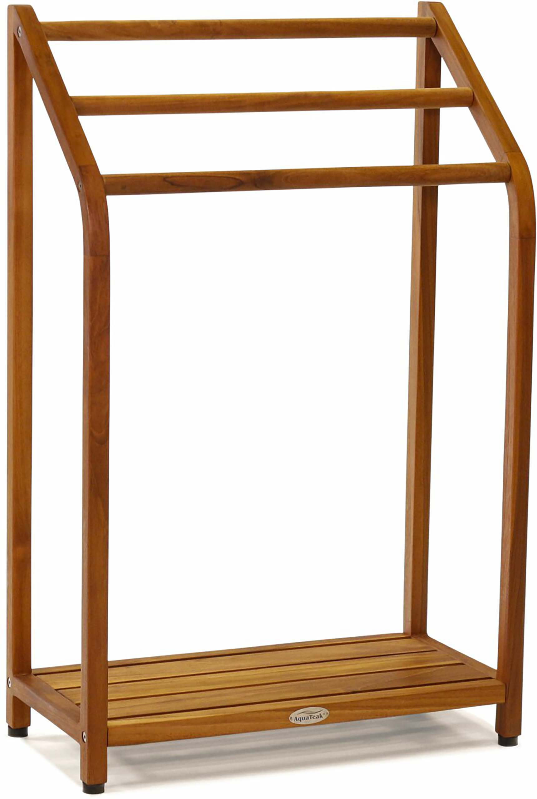 Aqua Teak Spa Teak 22.5'' L Towel Stand & Reviews | Perigold