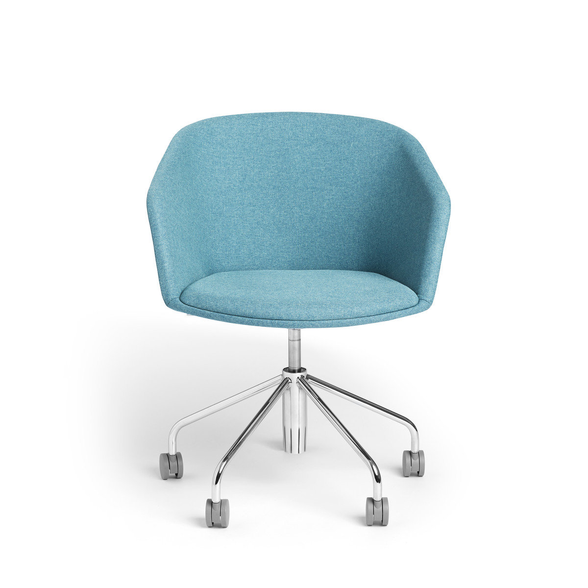 Poppin Pitch Meeting Chair. Medley Grey. V2022 - Wayfair Canada