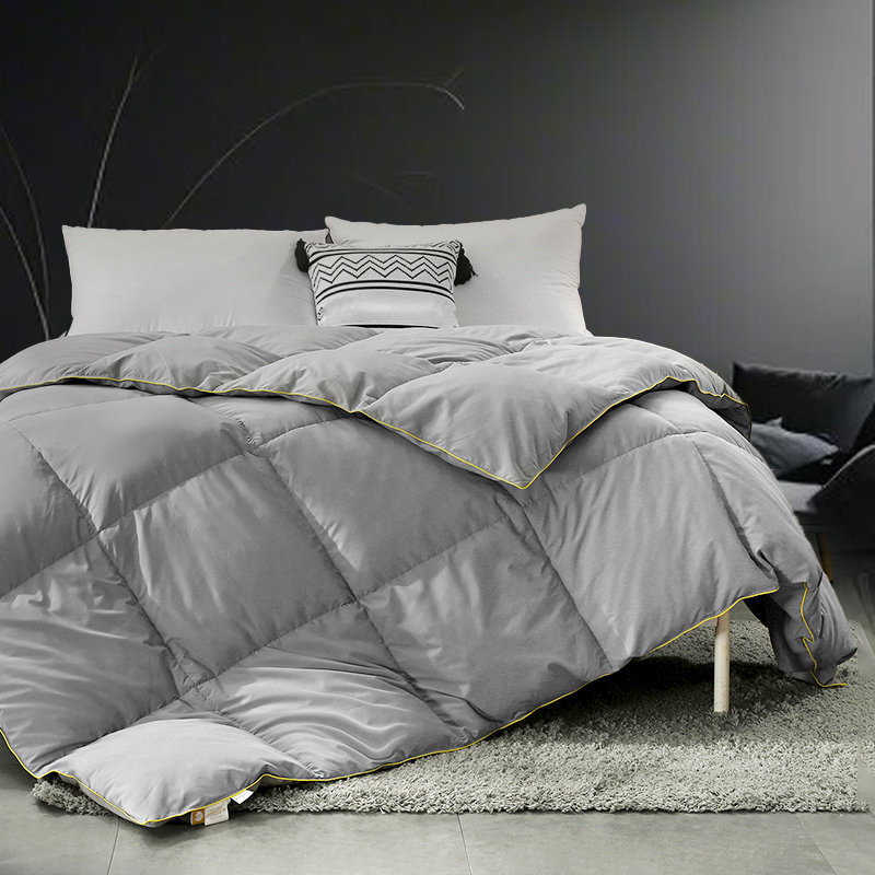 Alwyn Home All Season Warm Feather Down Comforter Lightweight and ...