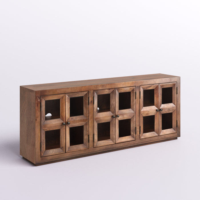 The Twillery Co. Worcester 80'' Wide Mango Wood Sideboard & Reviews ...