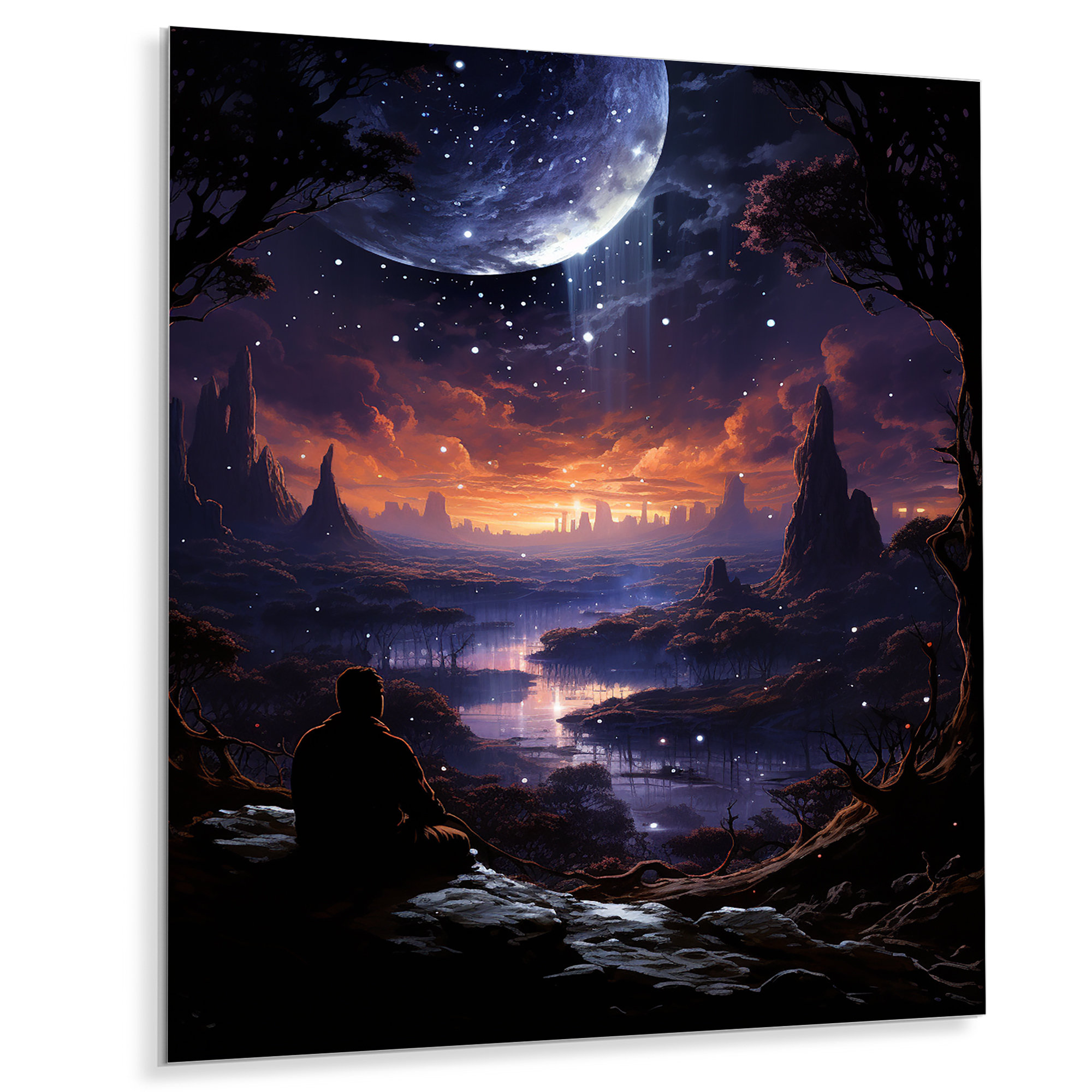 Millwood Pines Astrology Star Gazing Realistic II - Astrology Metal ...