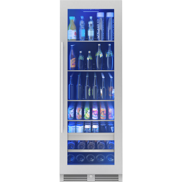 Zephyr Presrv 24 in. 14-Bottle and 266-Can Single Zone Full Size ...