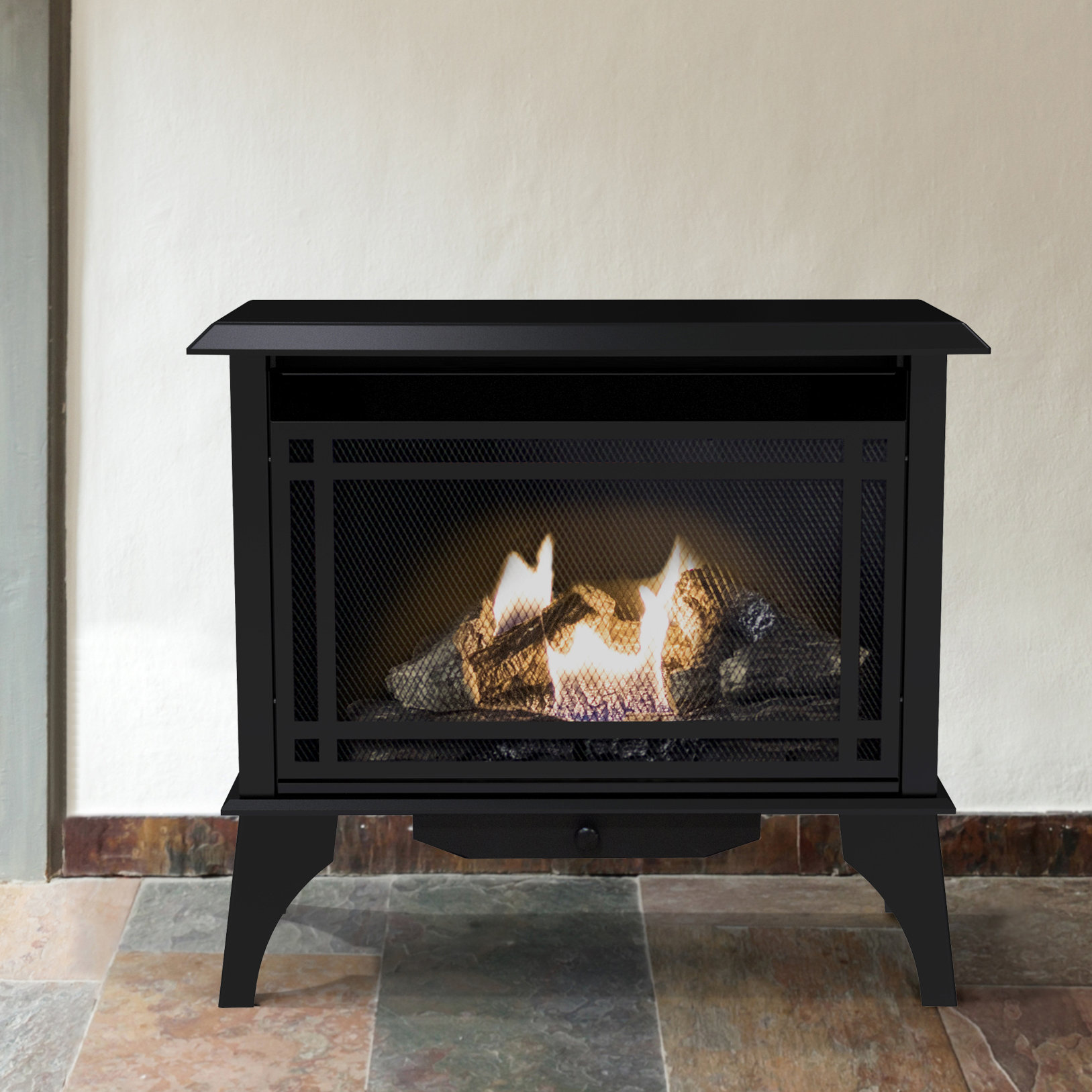 Pleasant Hearth Vent Free Natural Gas/Propane Stove & Reviews | Wayfair