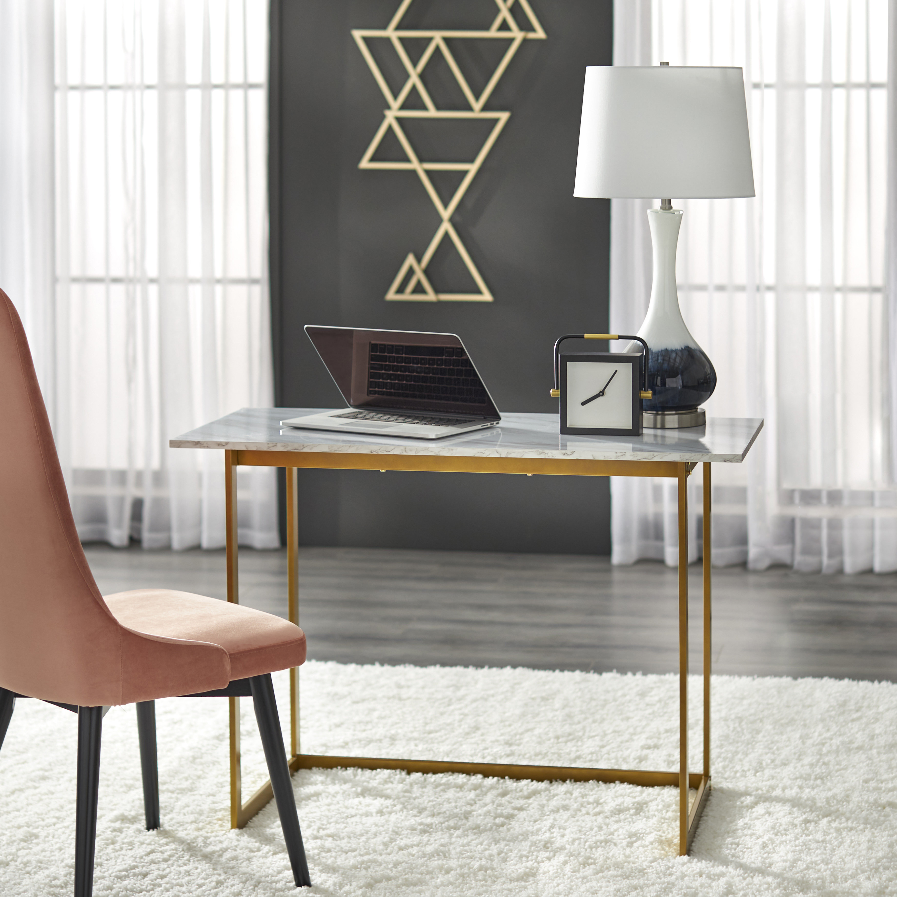 Mercer41 Jayvaughn Desk | Wayfair