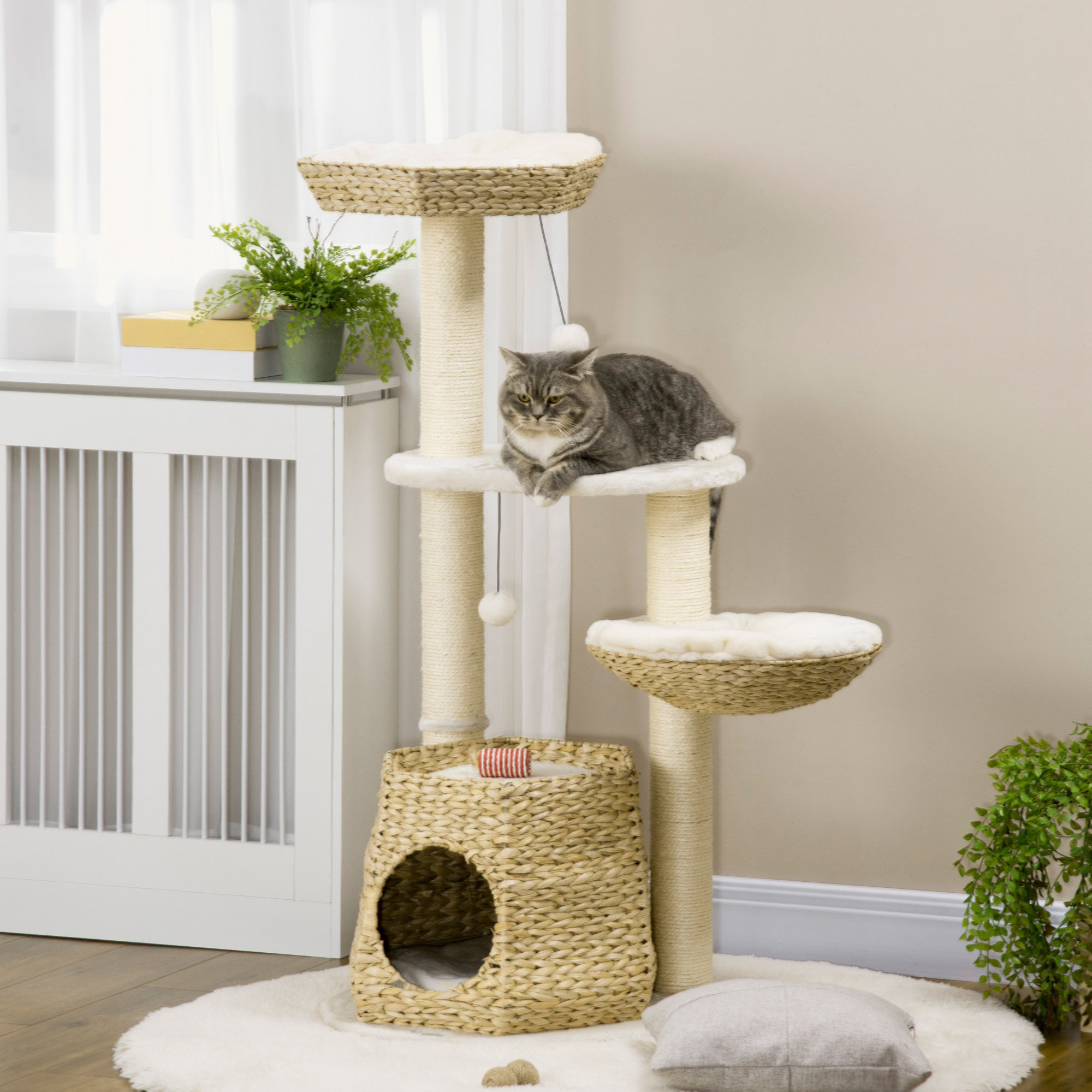 Archie & Oscar™ 47" Therese Cat Tree & Reviews | Wayfair