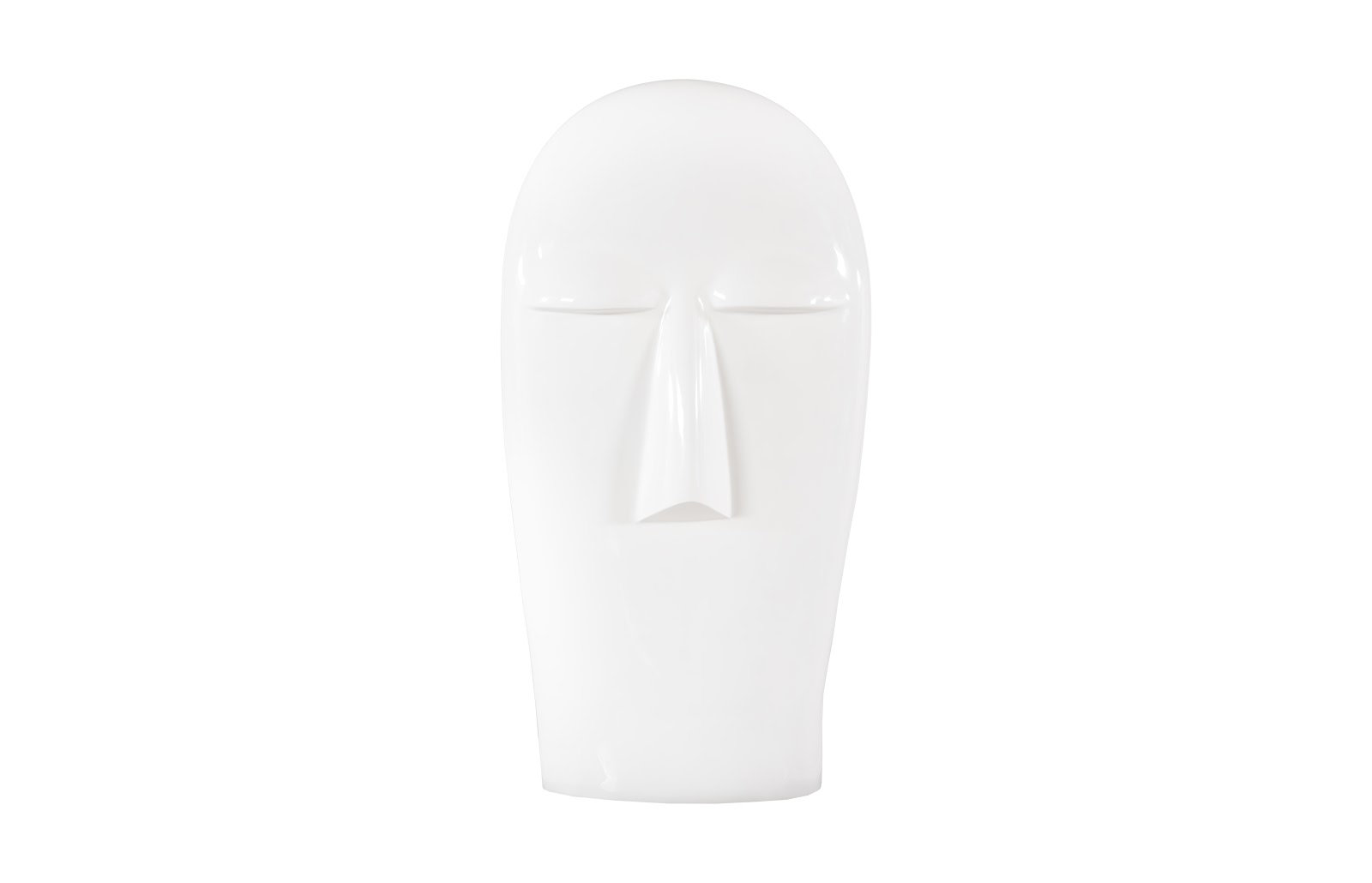 Phillips Collection Emerging Face Sculpture, Gel Coat White | Perigold