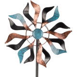 Dakota Fields Wind Spinner Outdoor 13 Inch Dia Kinetic Wind Sculptures ...