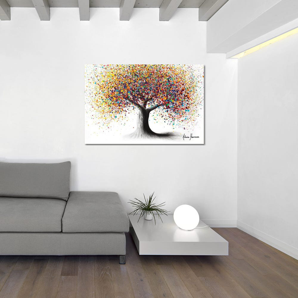 Rosalind Wheeler Rainbow Soul Tree by Ashvin Harrison - Wrapped Canvas ...