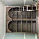 Rosalind Wheeler Camoya 94" H x 80" W Library Bookcase & Reviews | Wayfair