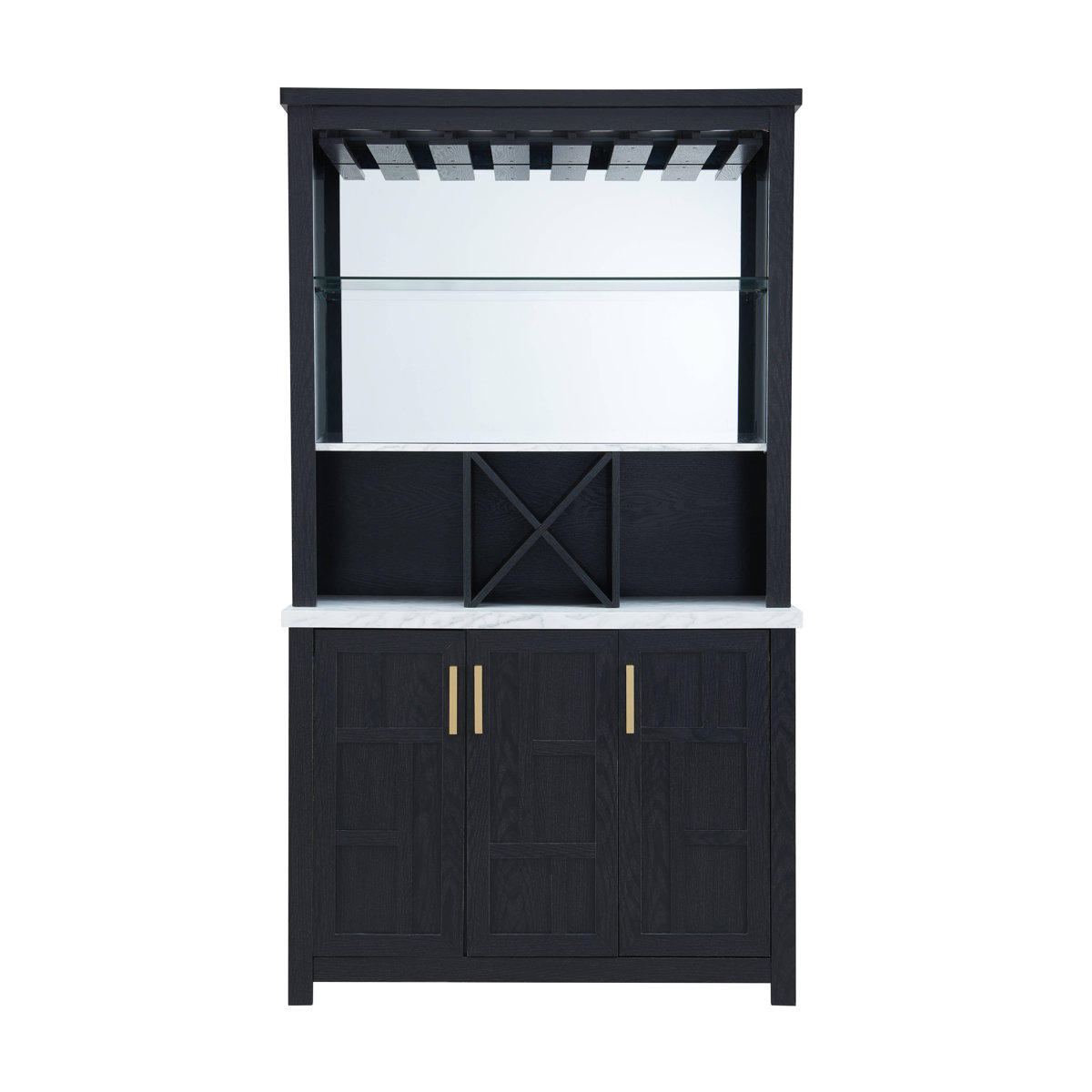 Wade Logan® Bardha 41.7'' Bar Cabinet & Reviews | Wayfair
