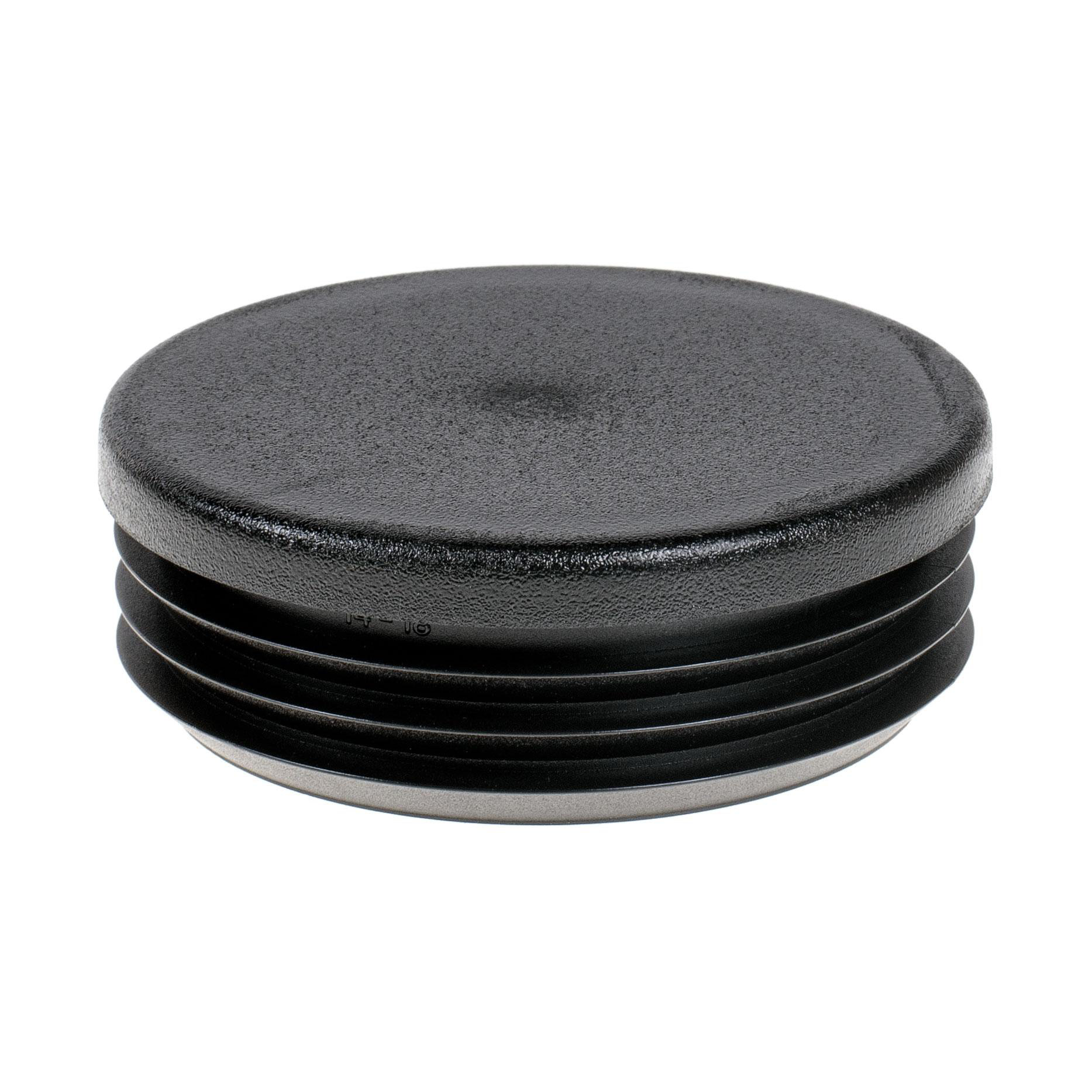 Outwater Plastic Round End Cap For Tubing (12 Pcs.) | 3" Dia. Tube Plug ...