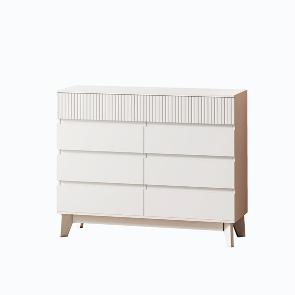 Ebern Designs Hermance 8-Drawer Storage Cabinet for Bedroom Living Room ...