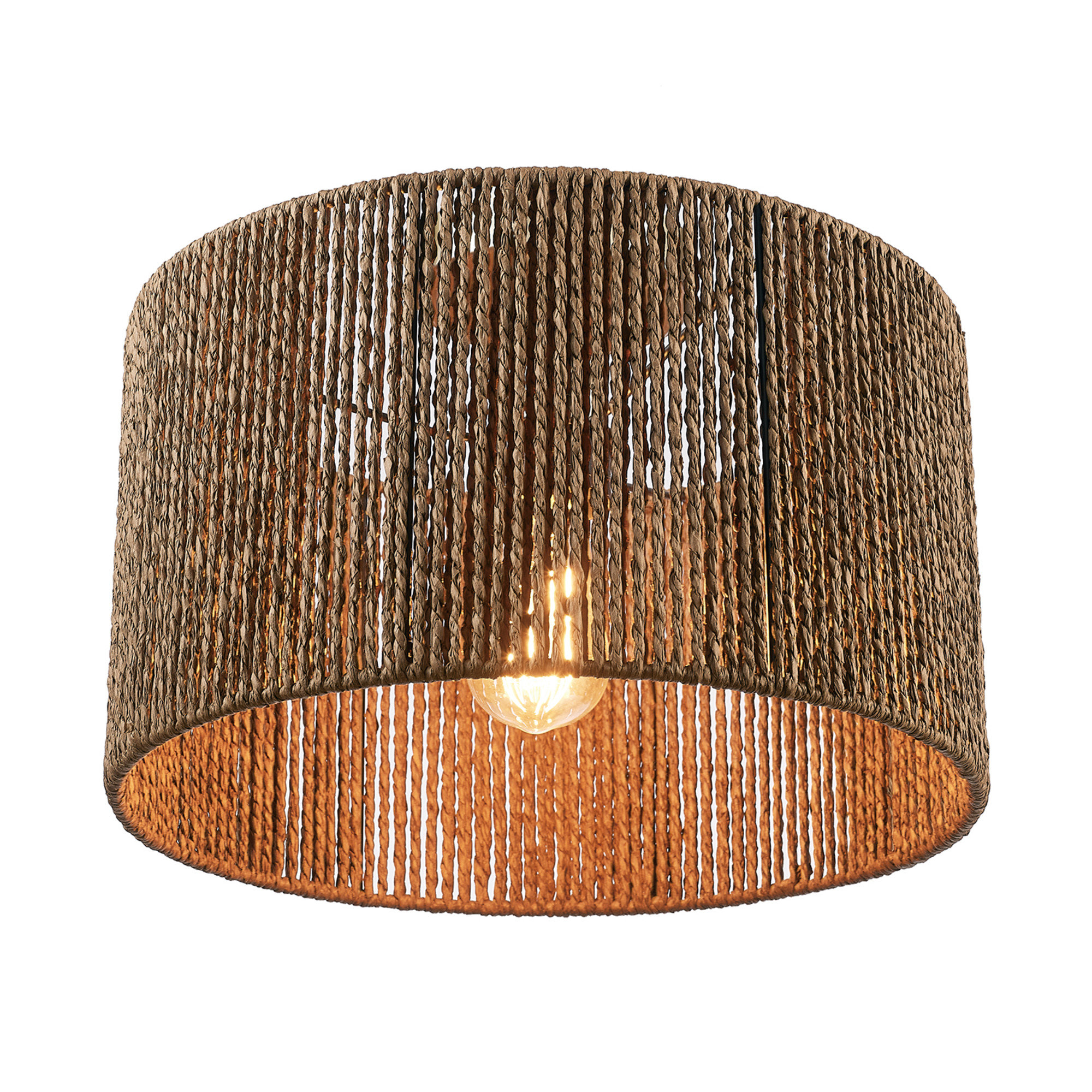 Bay Isle Home™ Espiye 1-Light Matte Brass Flush Mount Ceiling Light ...