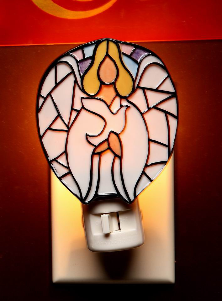 Cosmos Gifts Angel Plug-In Night Light | Wayfair