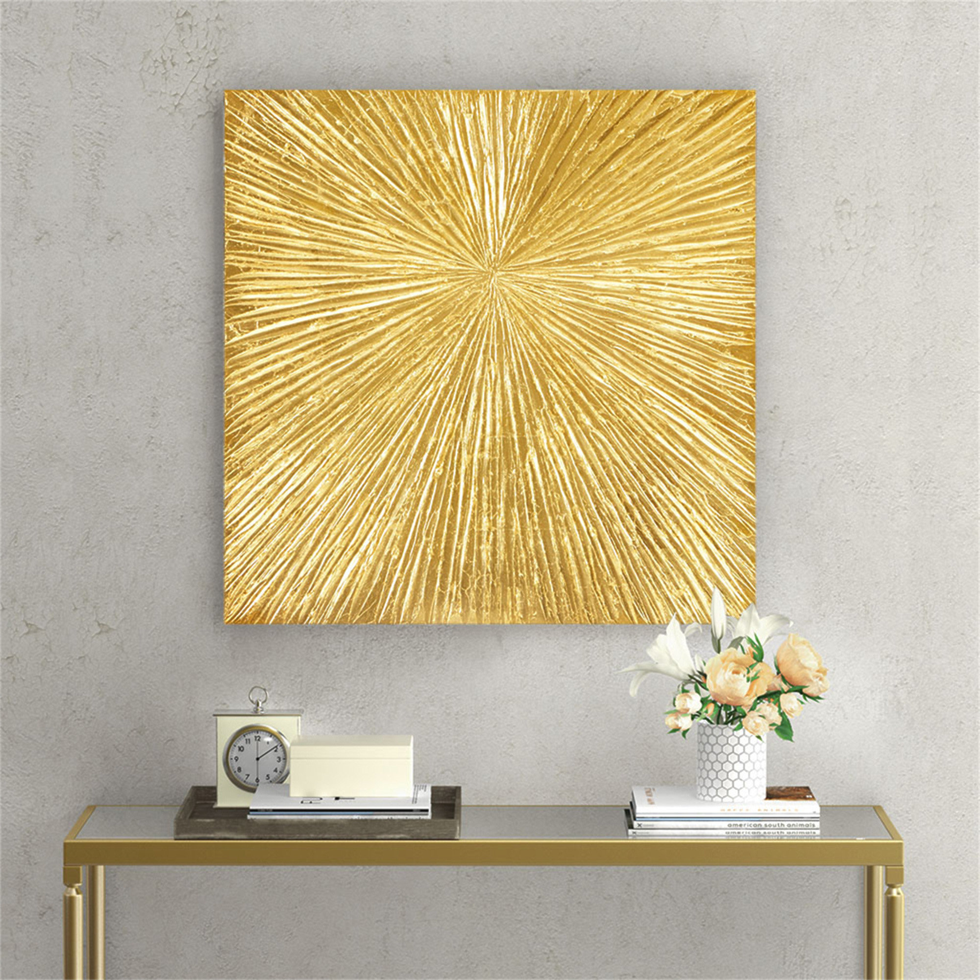 HLILish Hand Painted Dimensional Wall Art | Wayfair