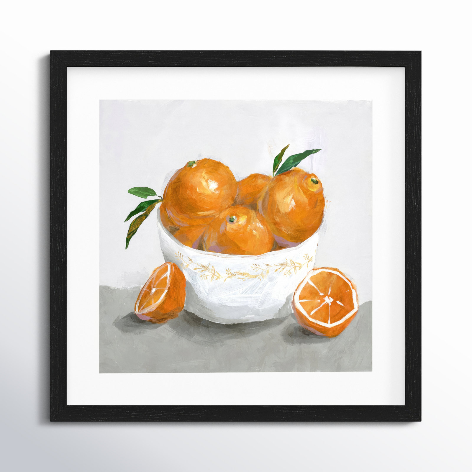 Joss & Main 'Oranges' by Isabelle Z - Painting Print | Wayfair