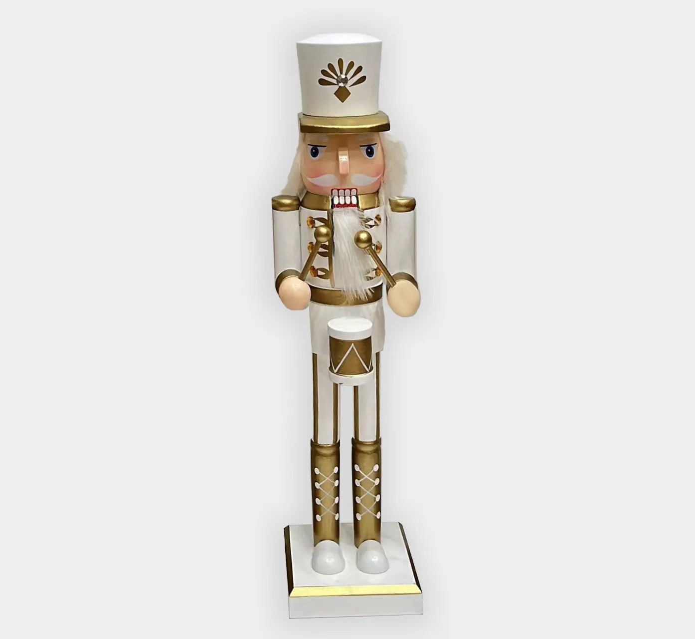 The Holiday Aisle® Wooden Golden Drummer Nutcracker F07M6-14C - Wayfair ...